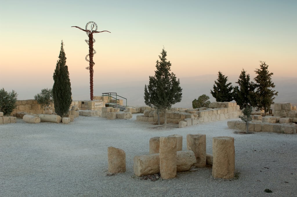 Nehushtan: the Brazen Serpent high atop Mount Nebo
